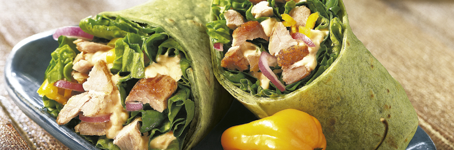 Flavoured Tortilla Wraps